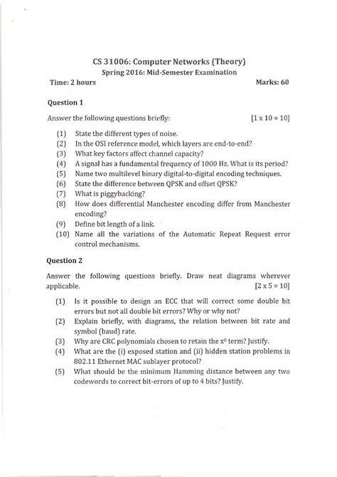 Pdf Cs31006 Computer Networks Theory Dokumentips