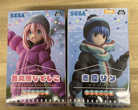 【鹿児島店】おもちゃ 買取情報《ゆるキャン プレミアムフィギュア 各務原なでしこ・志摩リン》 マンガ倉庫 鹿児島店│鹿屋店│加治木店│