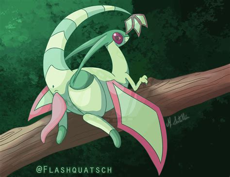 Rule 34 Anthro Branch Flashquatsch Flygon Generation 3 Pokemon Green