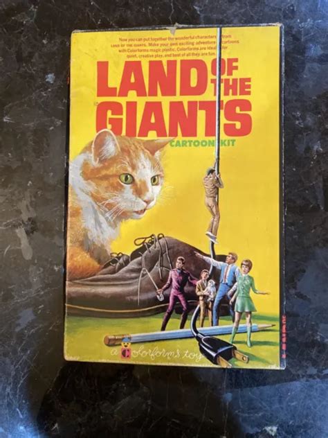 1968 Land Of The Giants Irwin Allen Colorforms Cartoon Kit £4752