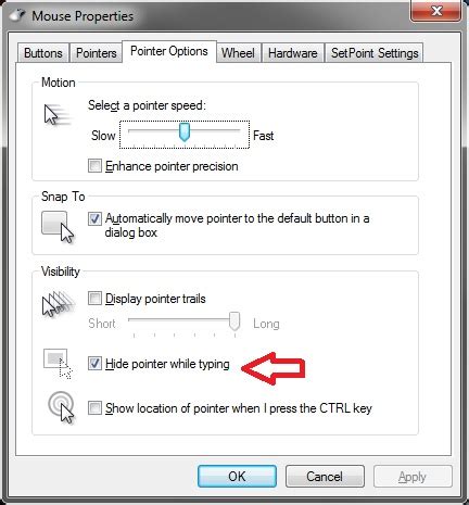 How To Make The Mouse Pointer Hide After X Seconds Windows Forums