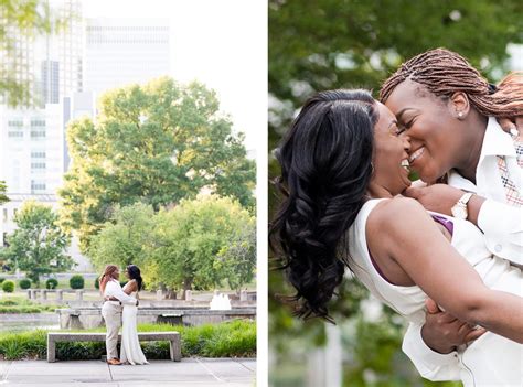Stephanie Shanette Uptown Charlotte Engagement