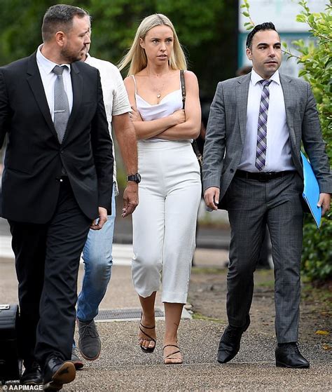 Nrl Player Michael Lichaa Accused Of Assault Is Supported By Girlfriend