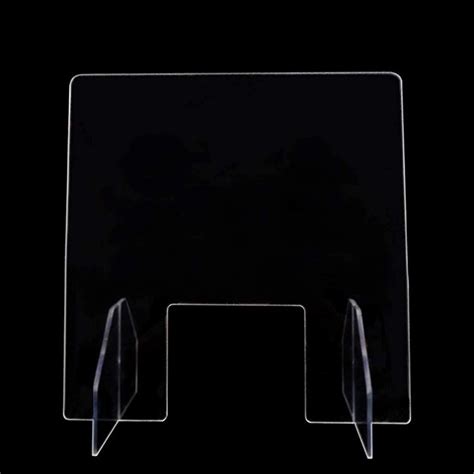 Protective Sneeze Guard Clear Acrylic Plexiglass Grandado