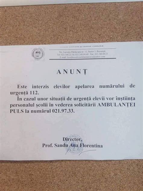 UPDATE Se întâmplă în România Elevilor unui liceu li s a interzis să