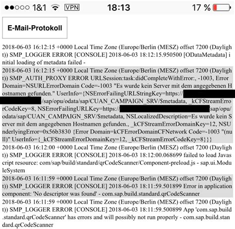 Sapui5 SAP Fiori Client Proxy Error Caused By SOP Stack Overflow