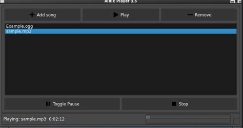 GitHub Postman721 Albix Albix Music Player Python Pygame