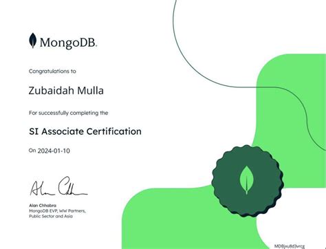 Zubaidah Mulla On Linkedin Im Happy To Share That Ive Obtained A New