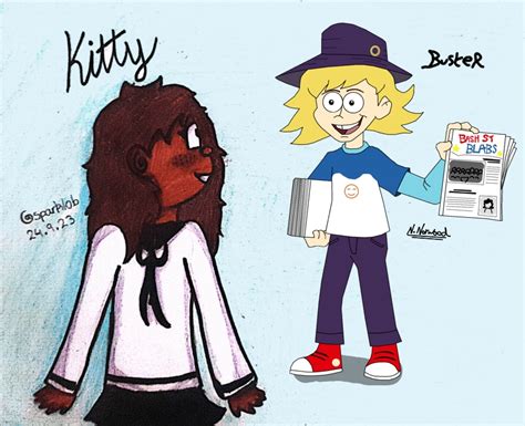 Kitty Meets Buster By Niallnorwood66 On Deviantart