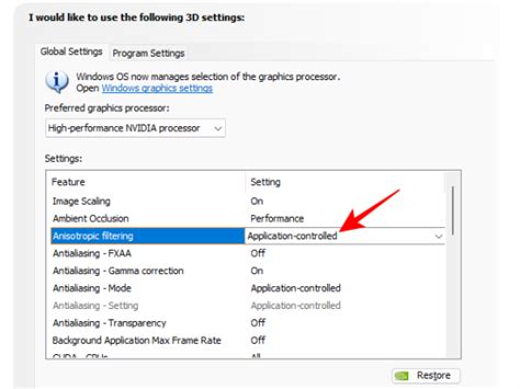 Best Nvidia Control Panel Settings For Gaming