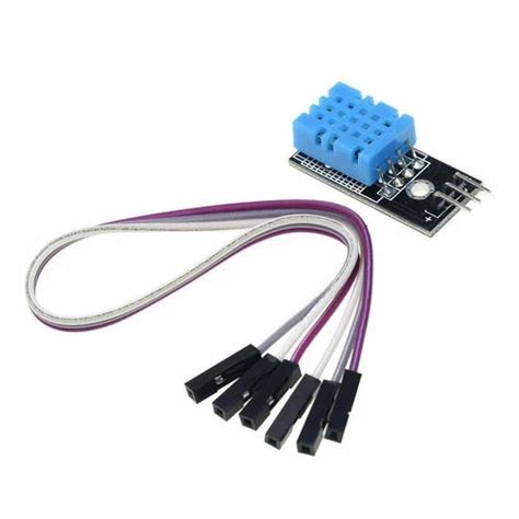 Pcb Fiber Dht11 Temperature And Humidity Sensor Module At Best Price In New Delhi Robotics