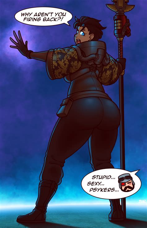 Yvette From Behind By Blazbaros On Deviantart