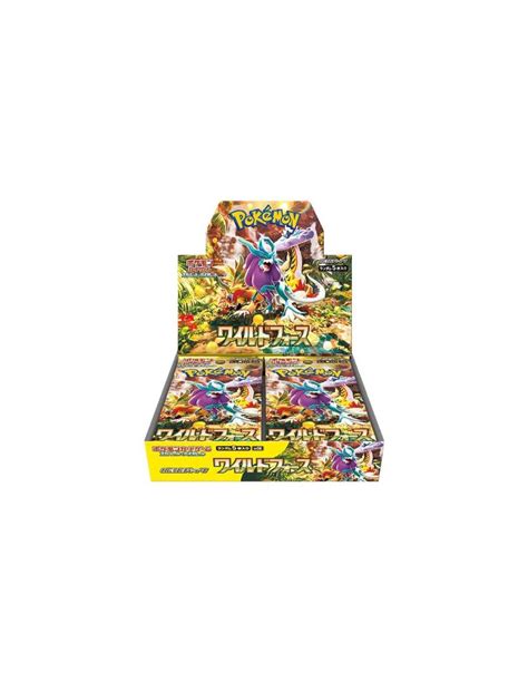DISPLAY POKEMON SV5K ÉCARLATE ET VIOLET wild force Japonais