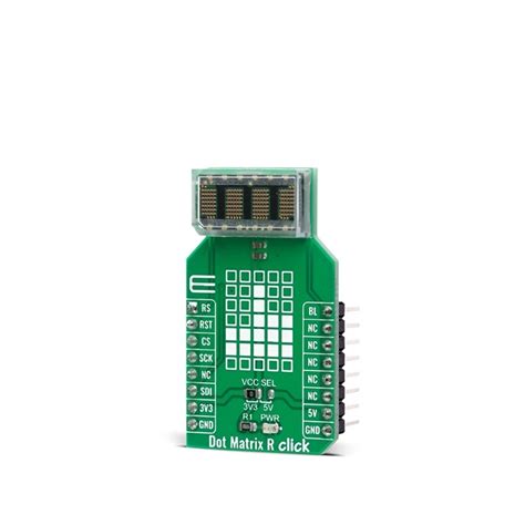 Mikroe Dot Matrix R Click