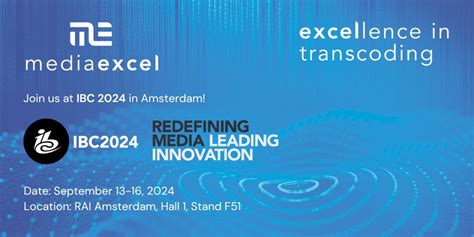 Media Excel On Linkedin Ibc2024 Videotechnology Ai Mediaexcel