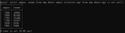 Mysql 子查询(嵌套的 Select 语句) 鹿先森jian 博客园 Mysql 子查询(嵌套的 Select 语句) 鹿先森jian 博客园