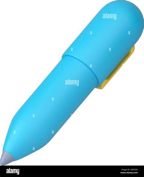 Pen Ballpoint Stationery Business Signature Draw Writing Accessory Blue