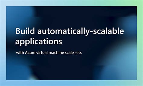 virtual machine scale sets microsoft azure