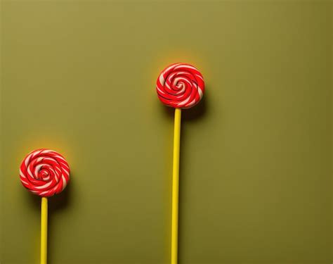 Premium Photo Lollipop Candy On A Stick