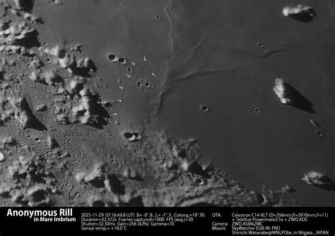 Aap Moon Observing And Imaging Group The Southern Branch Of Rimae