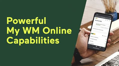 Access Your My WM Dashboard