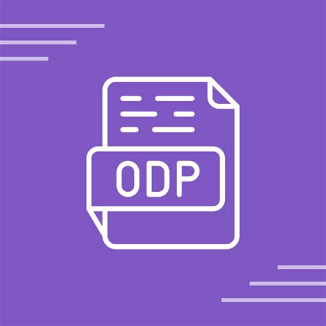 ODP Vector Icon Vector Art At Vecteezy