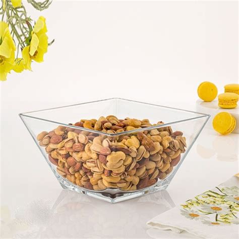 خرید و قیمت آجیل خوری شیشه ای لیمون از غرفه پلاسسکو گندم