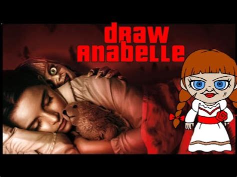 How To Draw ANNABELLE The Conjuring Narrated Easy Step By Step