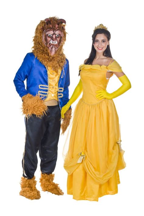 Casal A Bela E A Fera Absurdo Fantasias