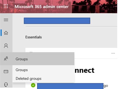 shared mailboxes in groups is not available as an option in 365 admin