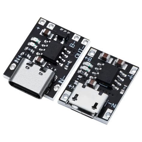 โมดูลชาร์จแบตเตอรี่ 1a ชาร์จ Mini Lithium Board 4056โมดูล18650 Charger Micro Usb ขนาดเล็ก 1a 3