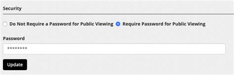 Password Protect Your Stream Myvideospot