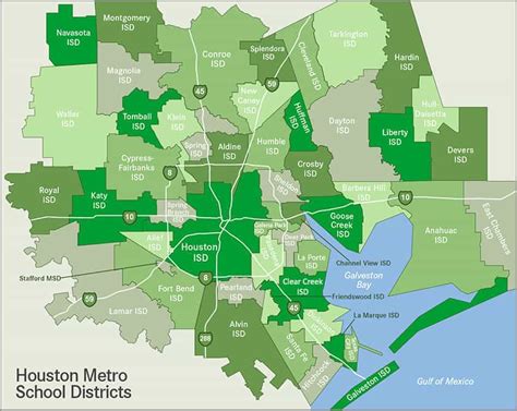 Map Of Texas School Districts United States Map