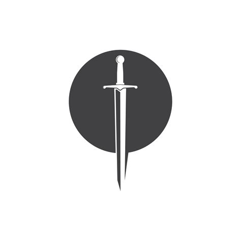 Sword Logo Icon Vector Illustration Design 22147614 Vector Art At Vecteezy
