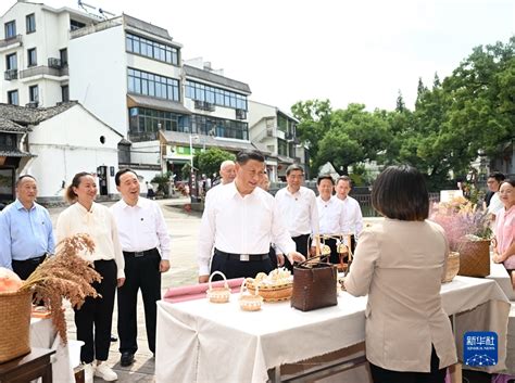 习近平在浙江考察时强调 始终干在实处走在前列勇立潮头 奋力谱写中国式现代化浙江新篇章 返京途中在山东枣庄考察 新华网