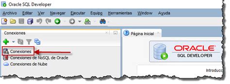 base de datos conexión con base de datos oracle