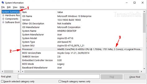 Tutorial Cara Melihat Jenis Prosesor Atau Cpu Di Laptop Atau Komputer