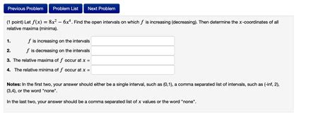 solved previous problem problem list next problem 1 point