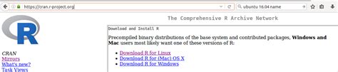 Install R On Ubuntu Sqlandplsql Learn Sql And Databases