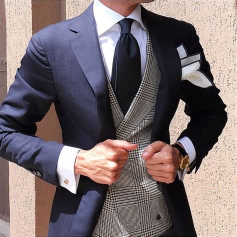 How To Match A Grey Waistcoat With Navy Suit AGR