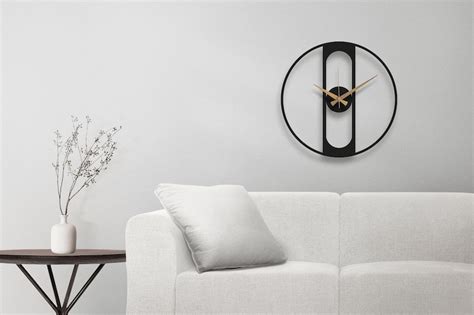 Modern Design Metal Wall Clock Unique Clock For Wall Minimalist