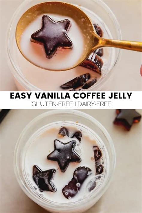 Easy Vanilla Coffee Jelly Dairy Free Unbound Wellness