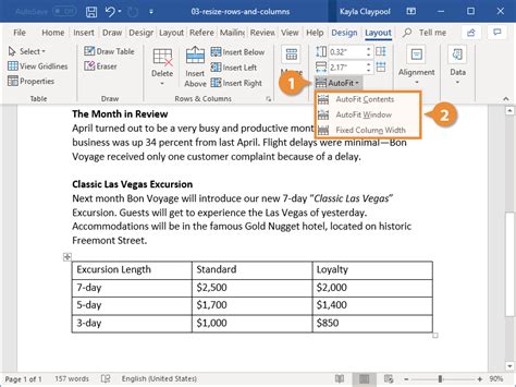 How To Resize A Column In A Table In Word Printable Templates