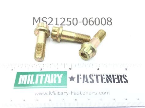 Ms21250 06008 Bolt Military Fasteners