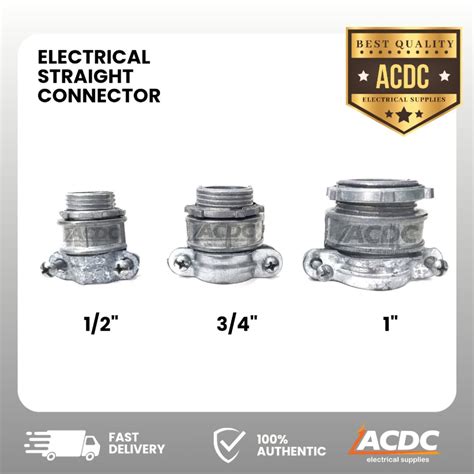 Straight Connector Electrical Connector Commercial And Industrial