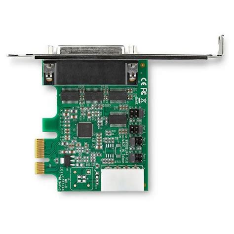 Startech Rs232 4 Port Pcie Pci E Expansion Card Techinn