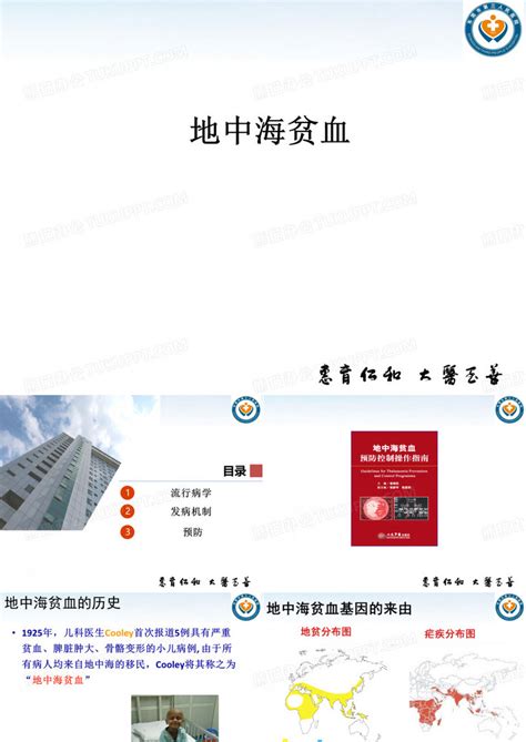地中海贫血PPT模板下载 编号qdemkkrn 熊猫办公