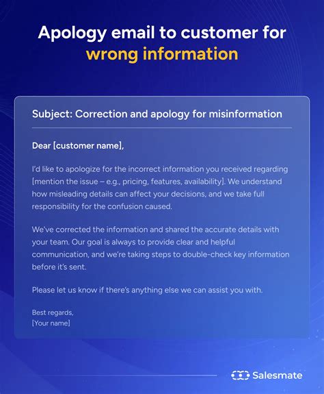 How To Write An Apology Email To Customer With Templates