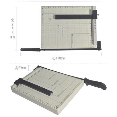 A4 Size Paper Cutter Paper Sliding Cutter Type Good Quality Metal