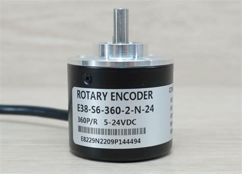 P R Incremental Rotary Encoder E S N Shaft Mm Cable M NPN VDC